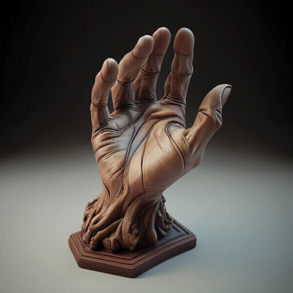 Handanatomie für Künstler | Anatomie für Bildhauer