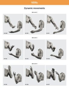 Arm and Hand in Motion book | Anatomy For Sculptors
